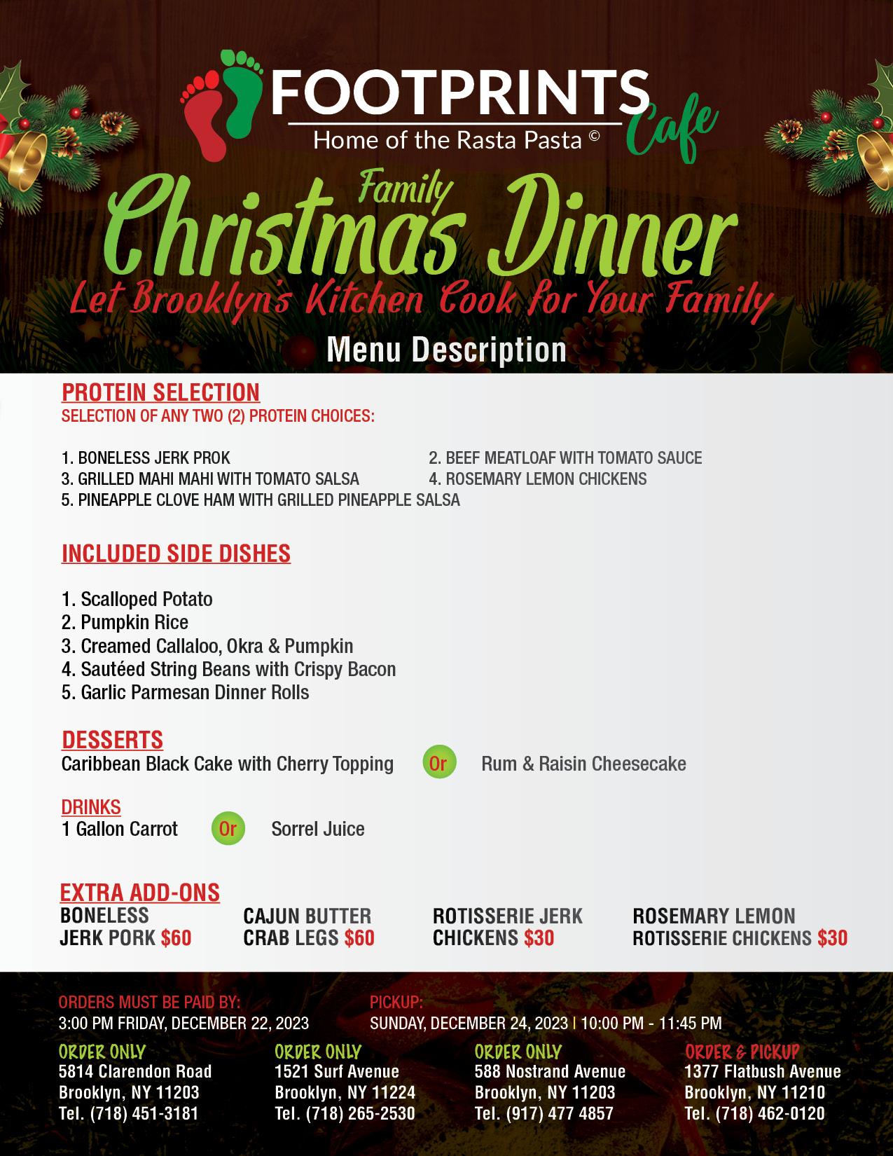 Caribbean Restaurant, Jamaican Food, Event Hosting - Brooklyn, NY ...